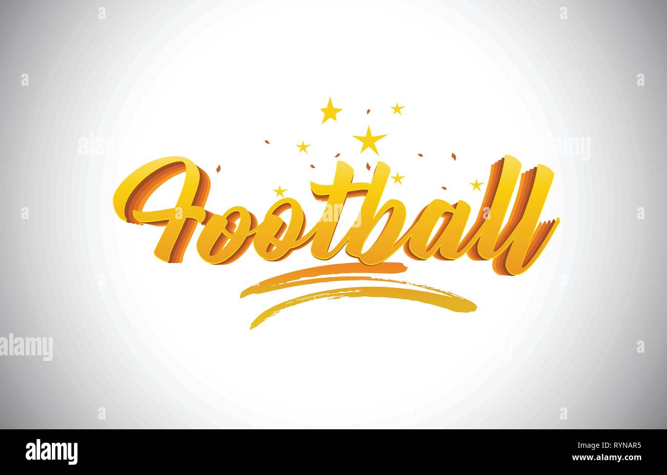 Football word Stock Vector Images - Alamy