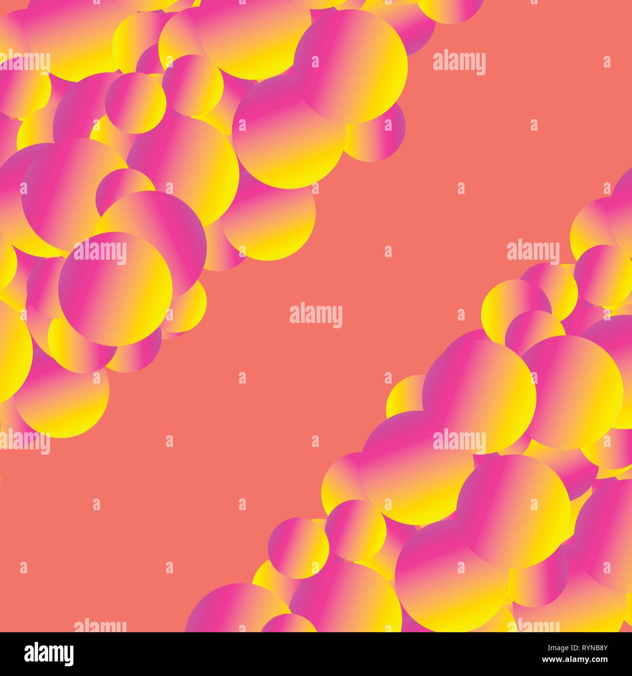 Futuristic creative abstract vector backdrop in surrealistic style ...