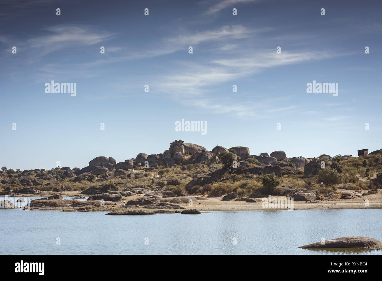 Los barruecos natural monument hi-res stock photography and images - Alamy