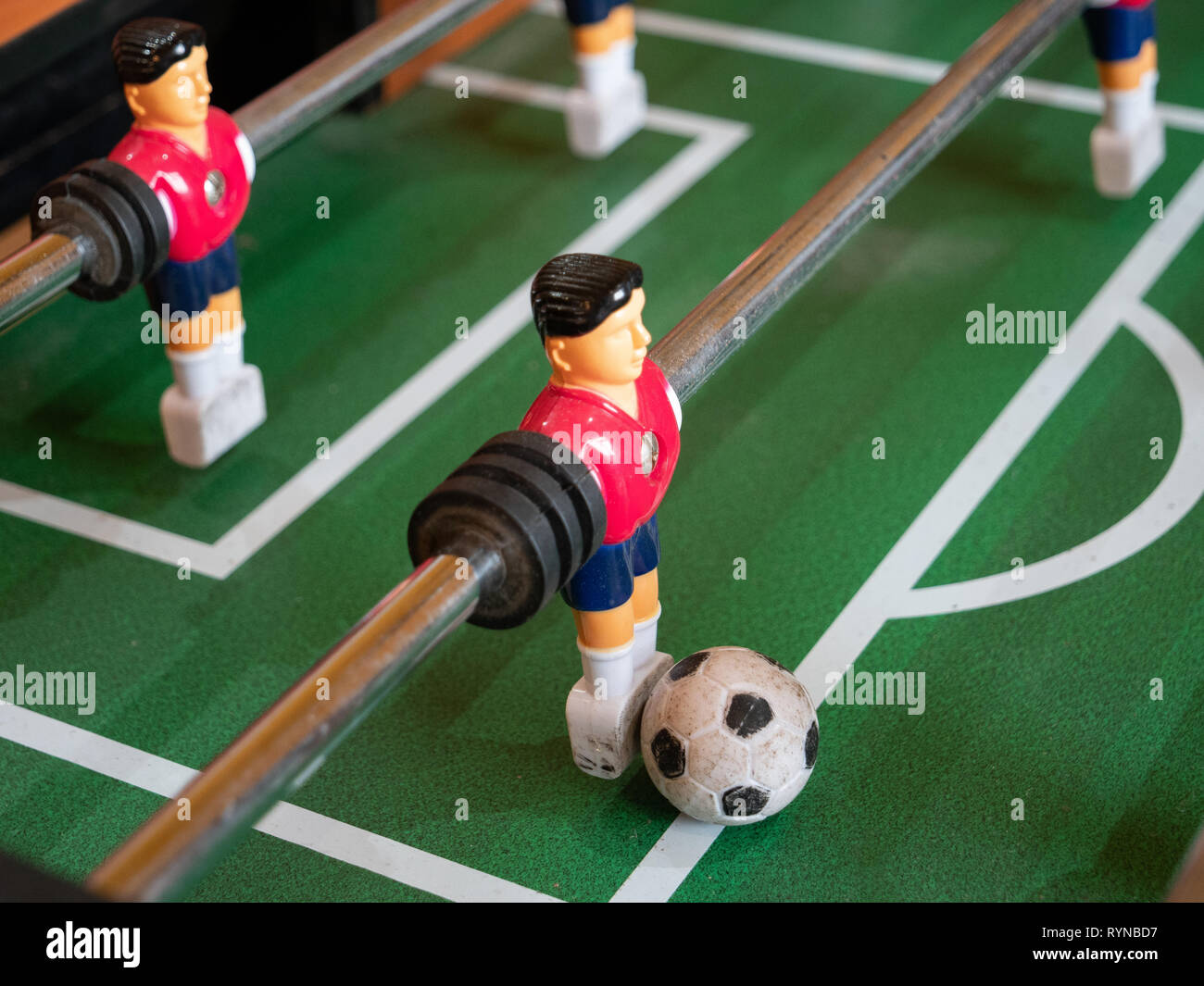 Football soccer table hi-res stock photography and images - Alamy