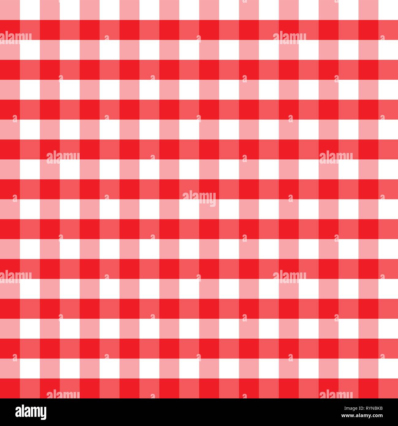 Red and white plaids seamless pattern. Checkered seamless vector ...