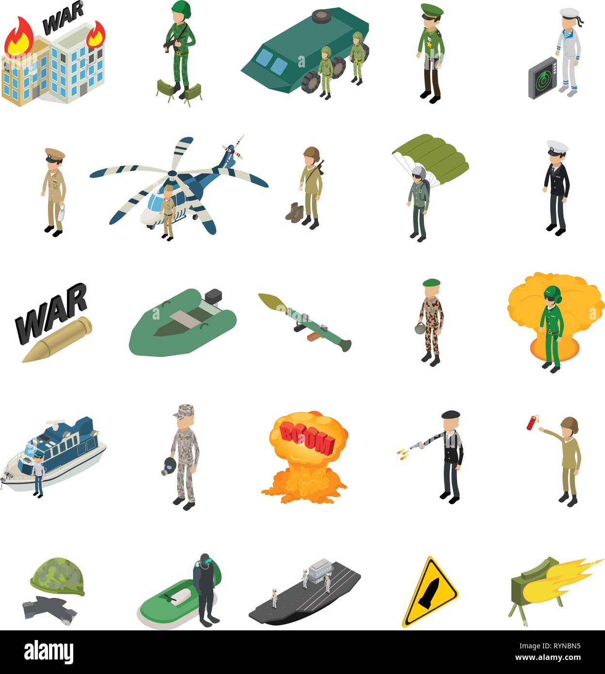 Terrorist training camp Stock Vector Images - Alamy