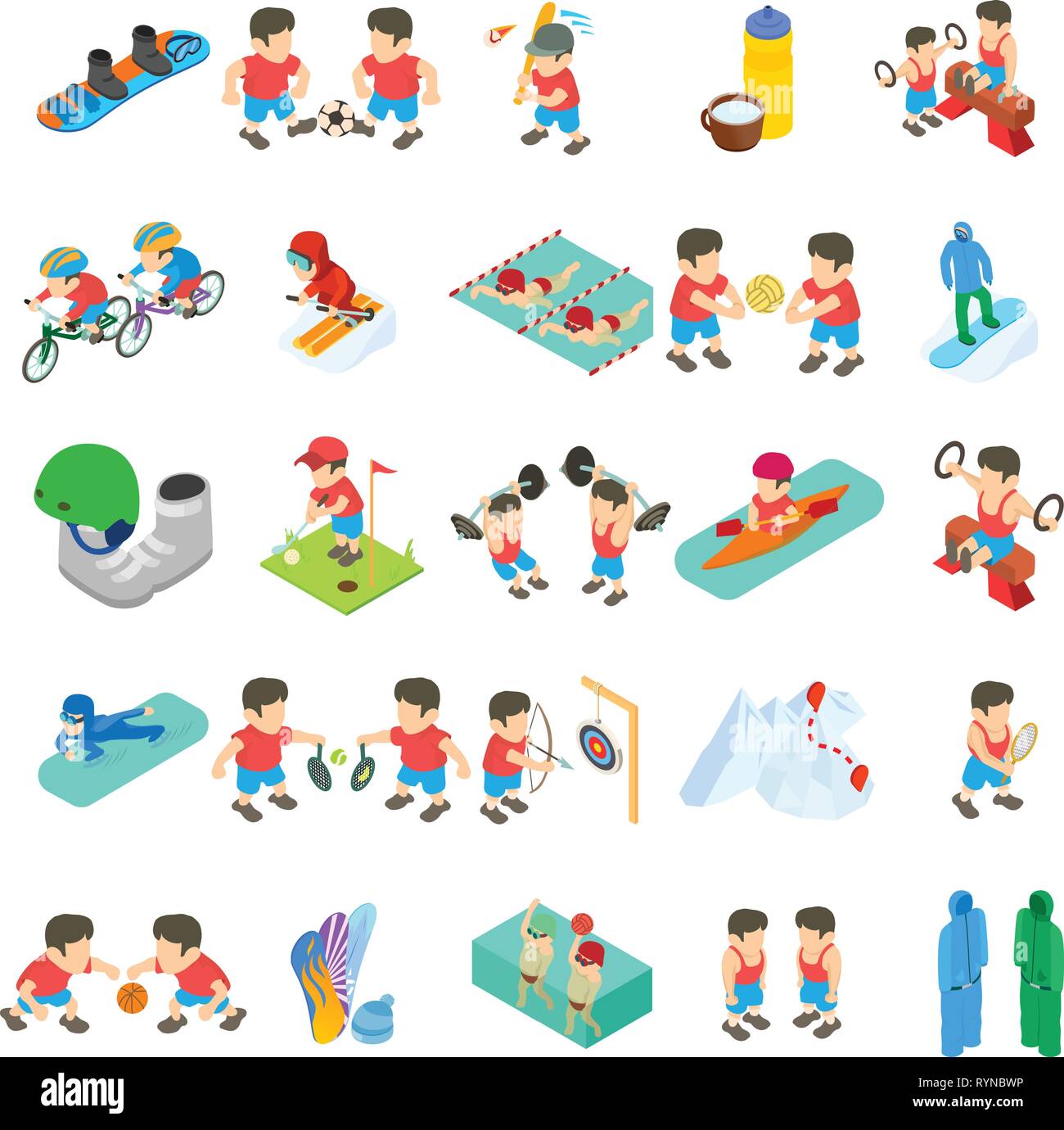 The intensity of competition Stock Vector Images - Alamy