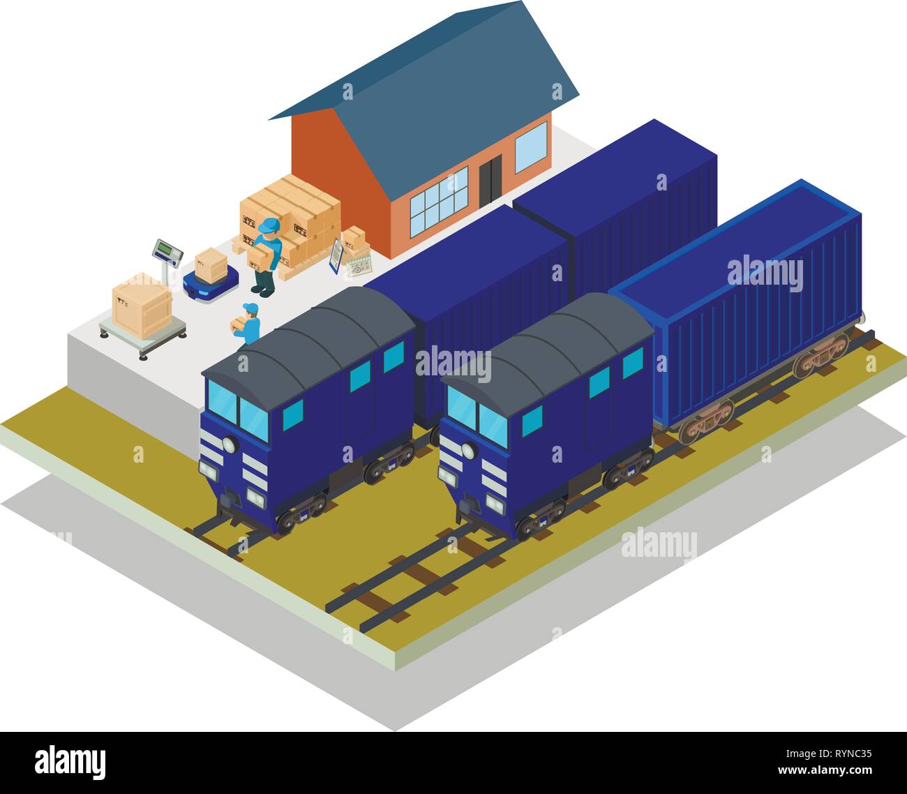 Email train Stock Vector Images - Alamy