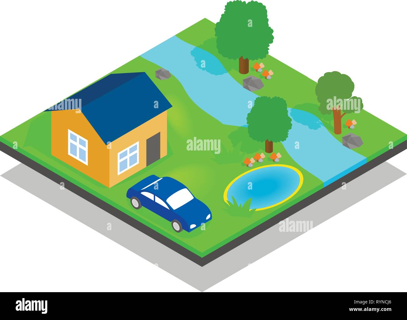 Country style shelf Stock Vector Images - Alamy