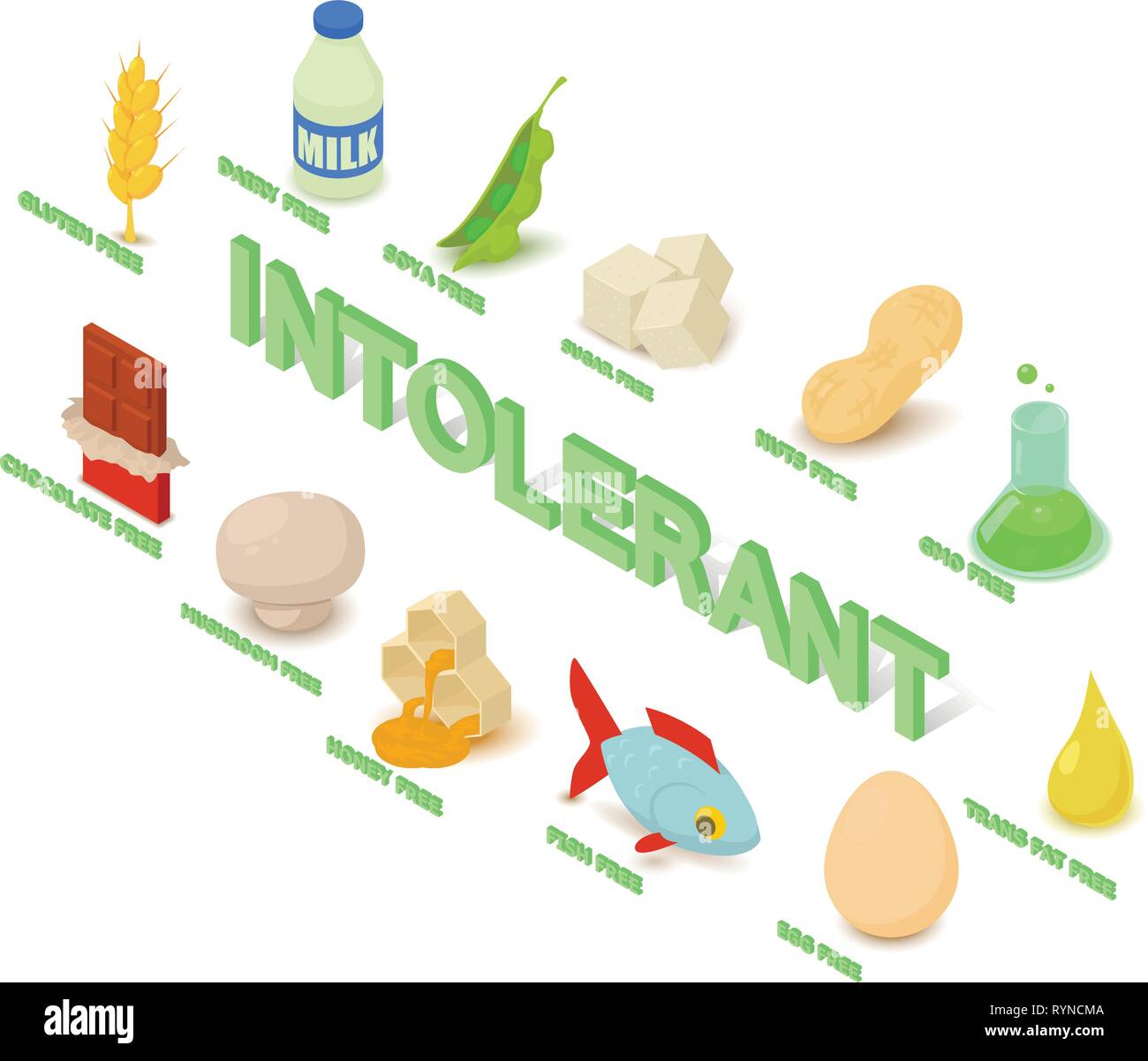 Modified milk Stock Vector Images - Alamy