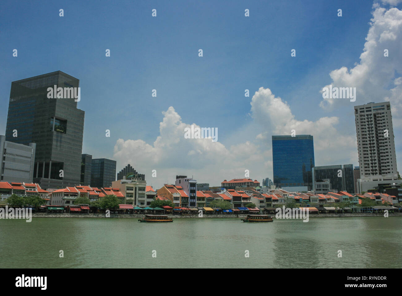 Boat Quay, Singapore Stock Photo - Alamy