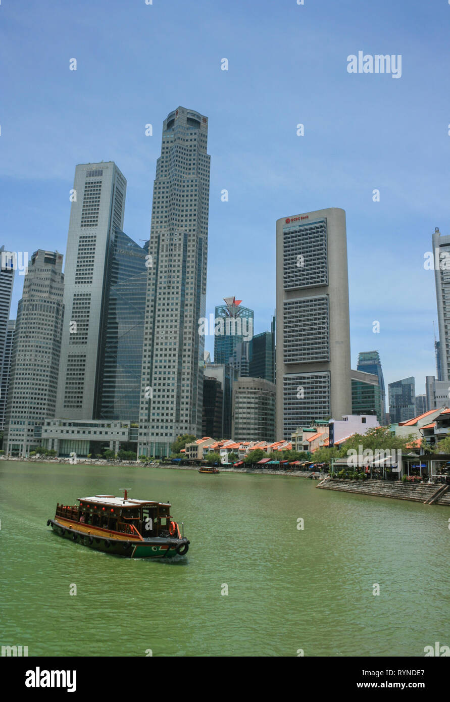 Boat Quay, Singapore Stock Photo - Alamy