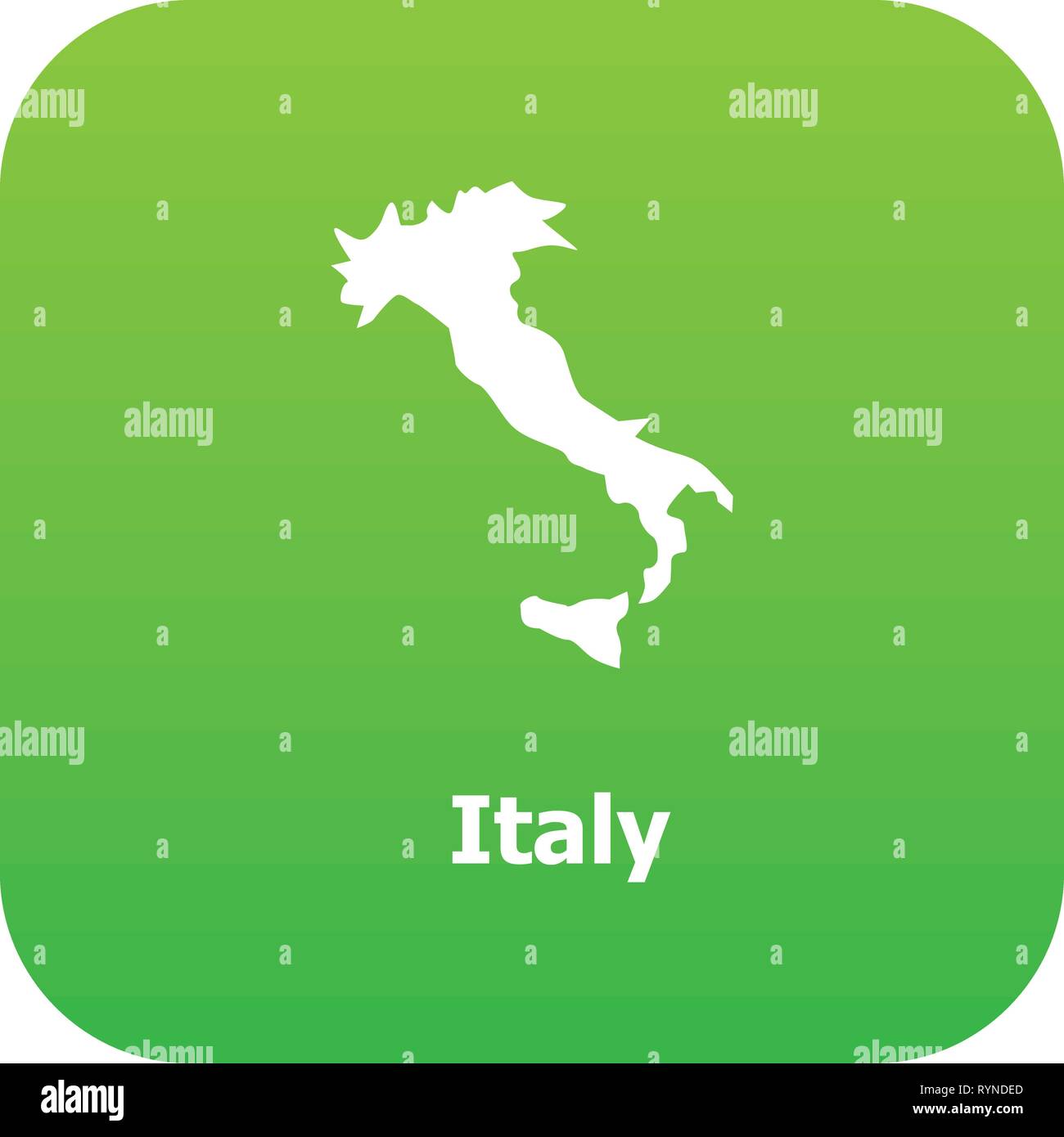 Italy map icon, simple style Stock Vector Image & Art - Alamy