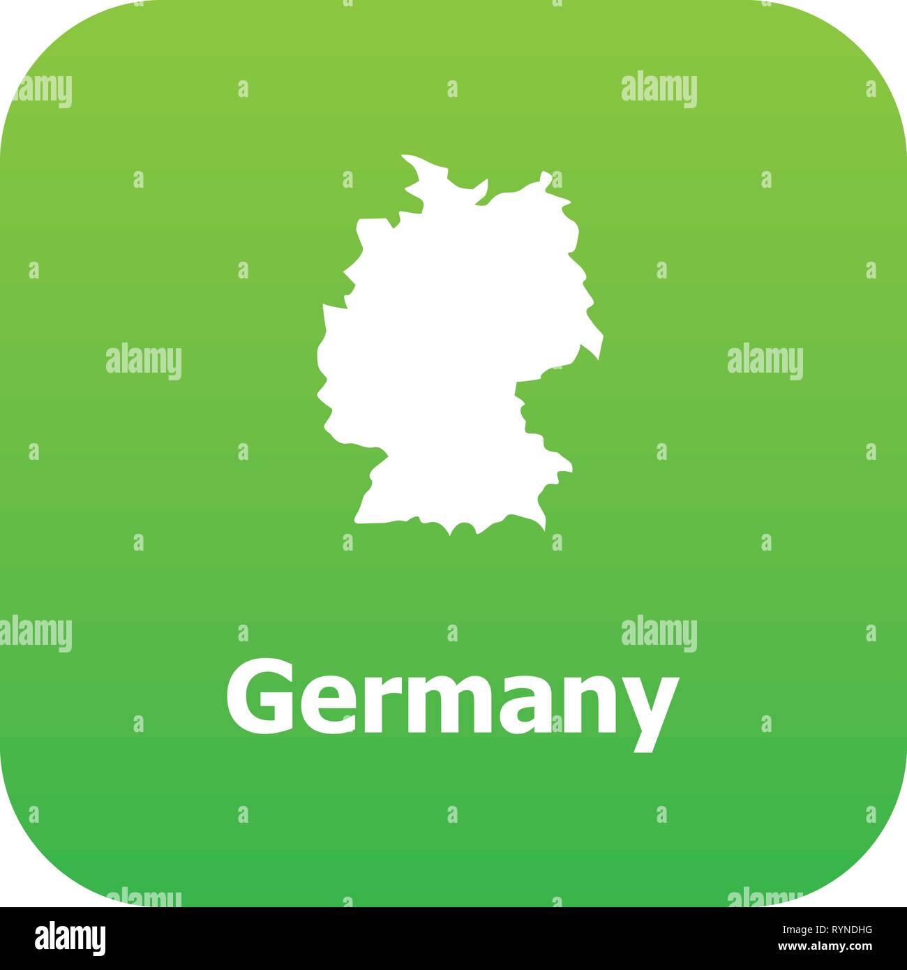 Germany map icon, simple style Stock Vector Image & Art - Alamy
