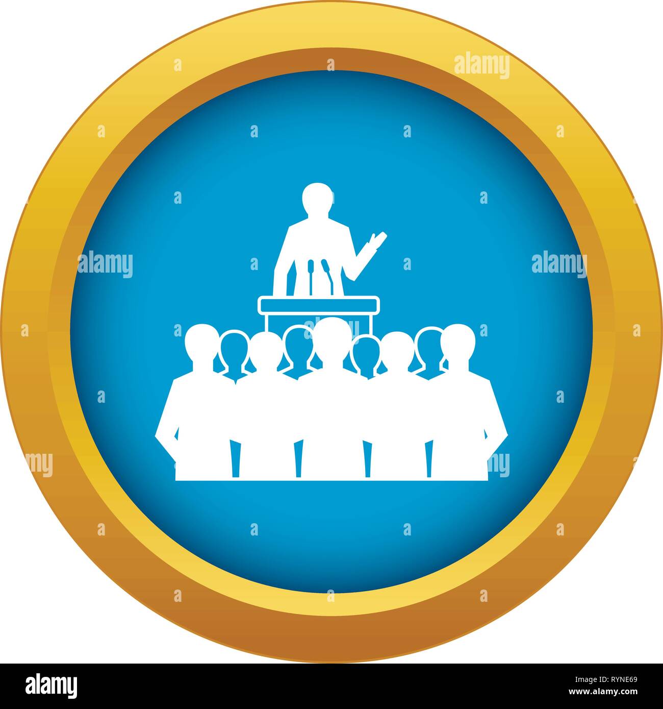 Political broadcaster Stock Vector Images - Alamy