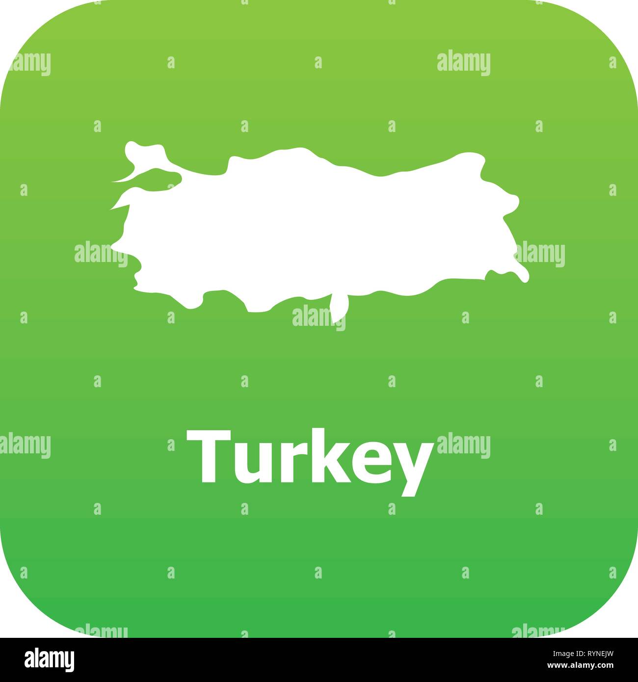 Turkey map icon, simple style Stock Vector Image & Art - Alamy
