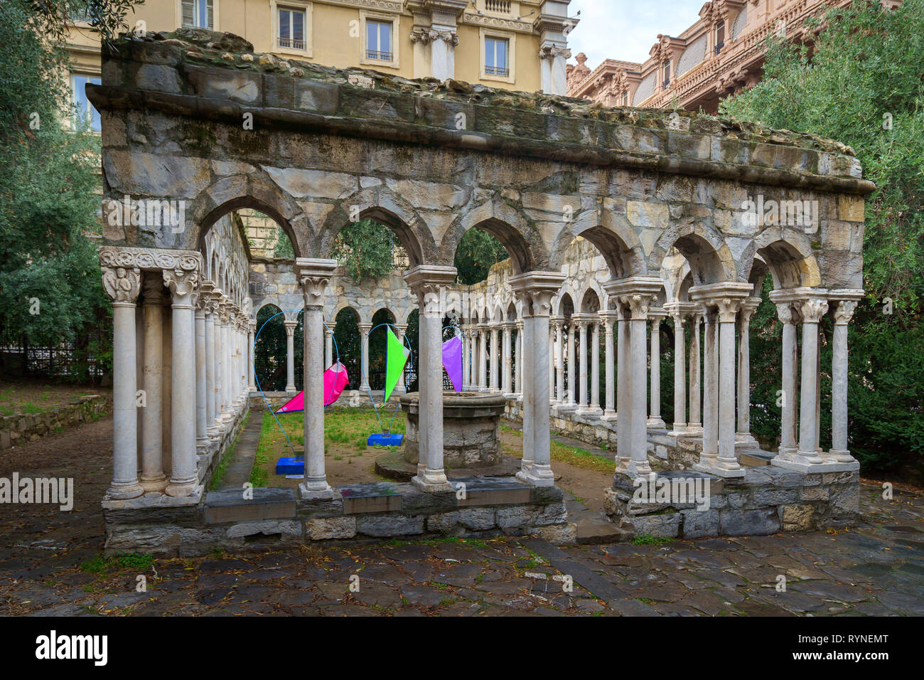 GENOA, ITALY - NOVEMBER 04, 2018 - Christopher Columbus House or Casa ...