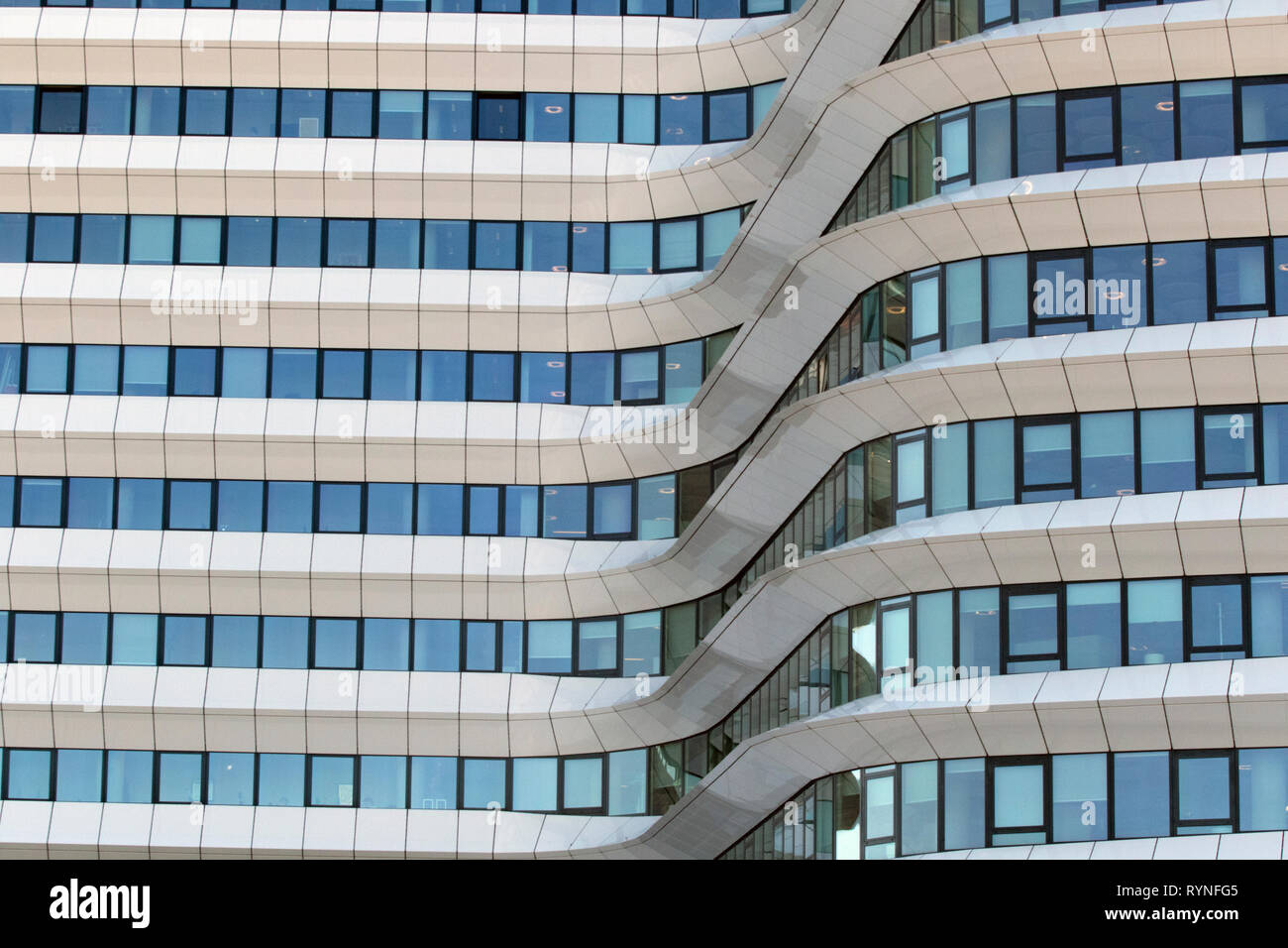 Detail of modern office building in the Netherlands Stock Photo - Alamy