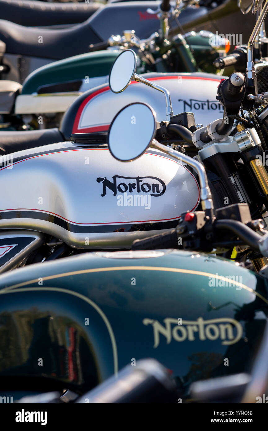 Modern norton motorcycle hi-res stock photography and images - Alamy