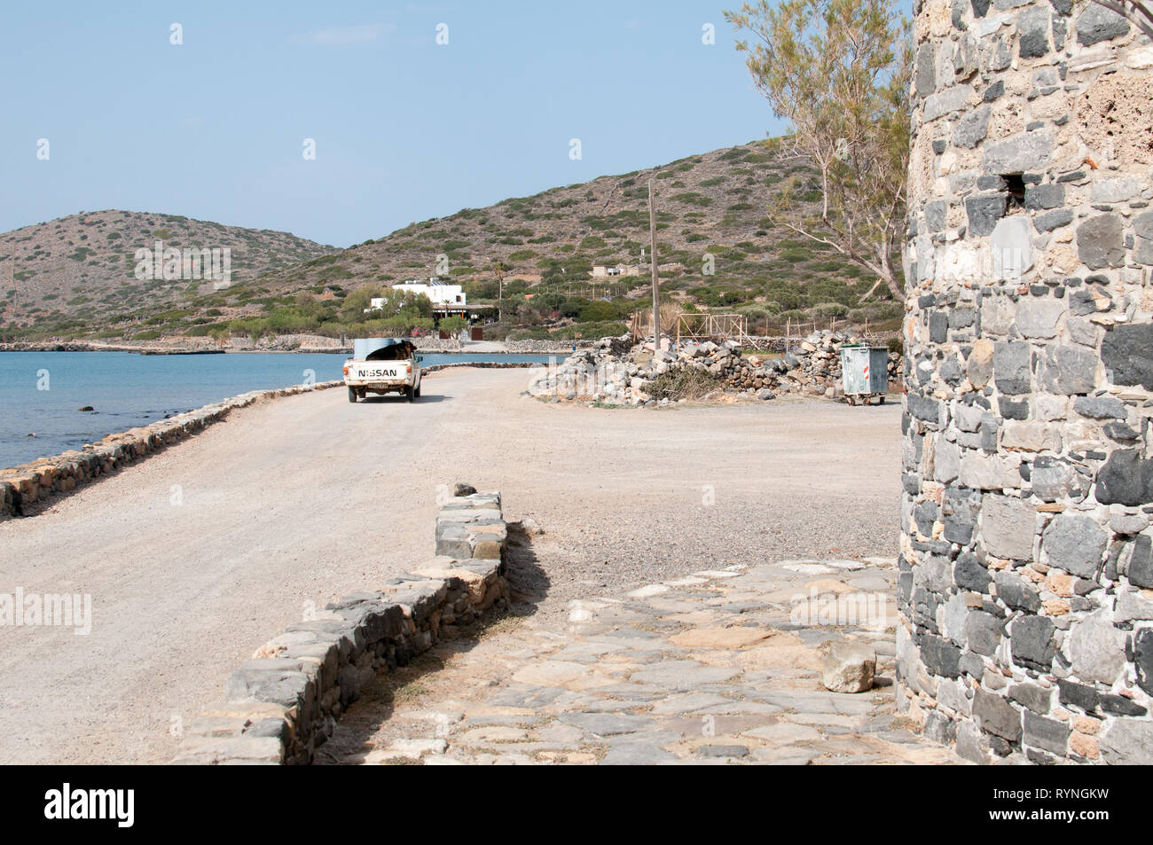 Kalydon peninsula spinalonga peninsula hi-res stock photography and ...