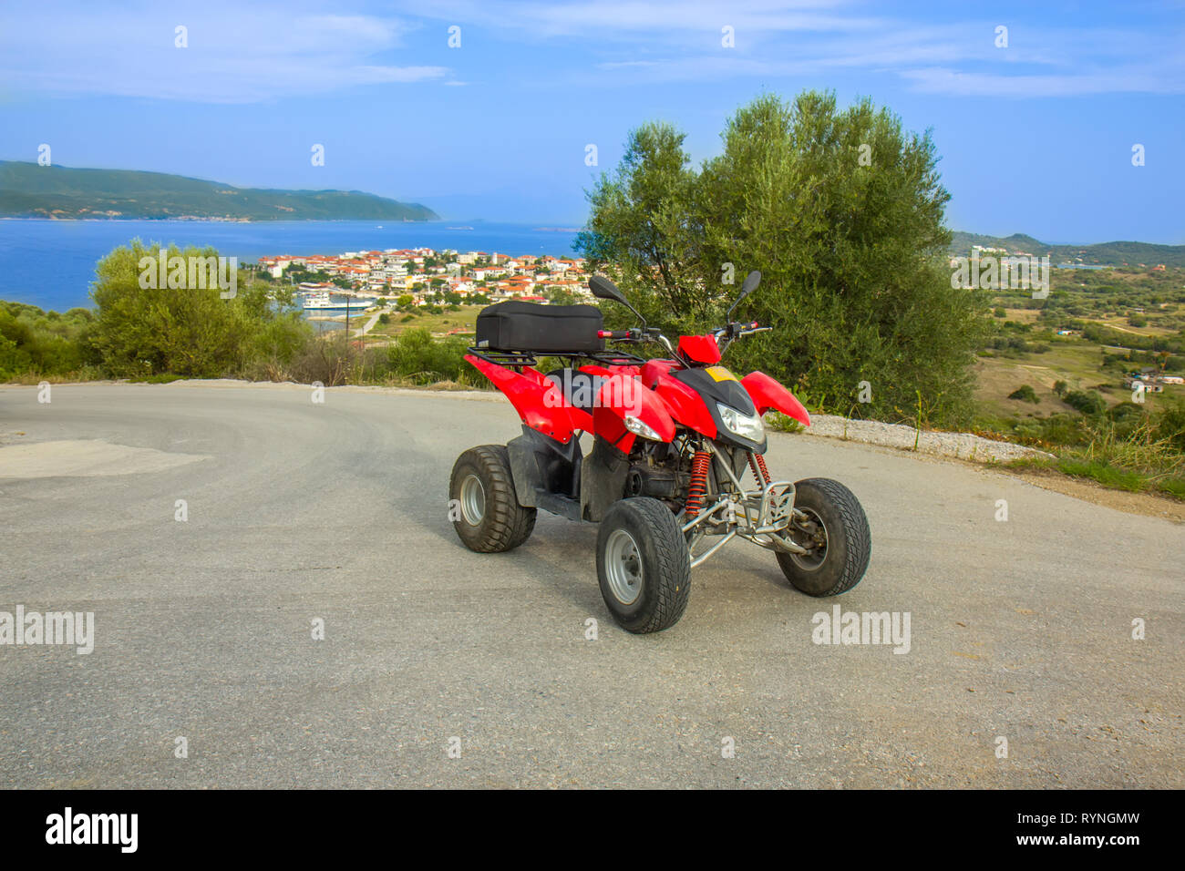 Atv four wheeler bike on beach hi-res stock photography and images - Alamy