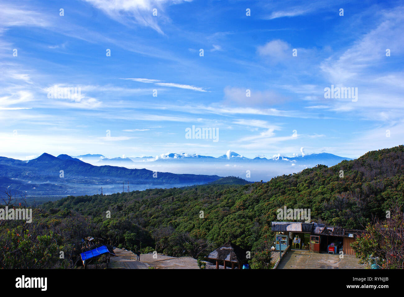 Tangkuban Perahu Mountain, Subang, West Java, Indonesia Stock Photo - Alamy