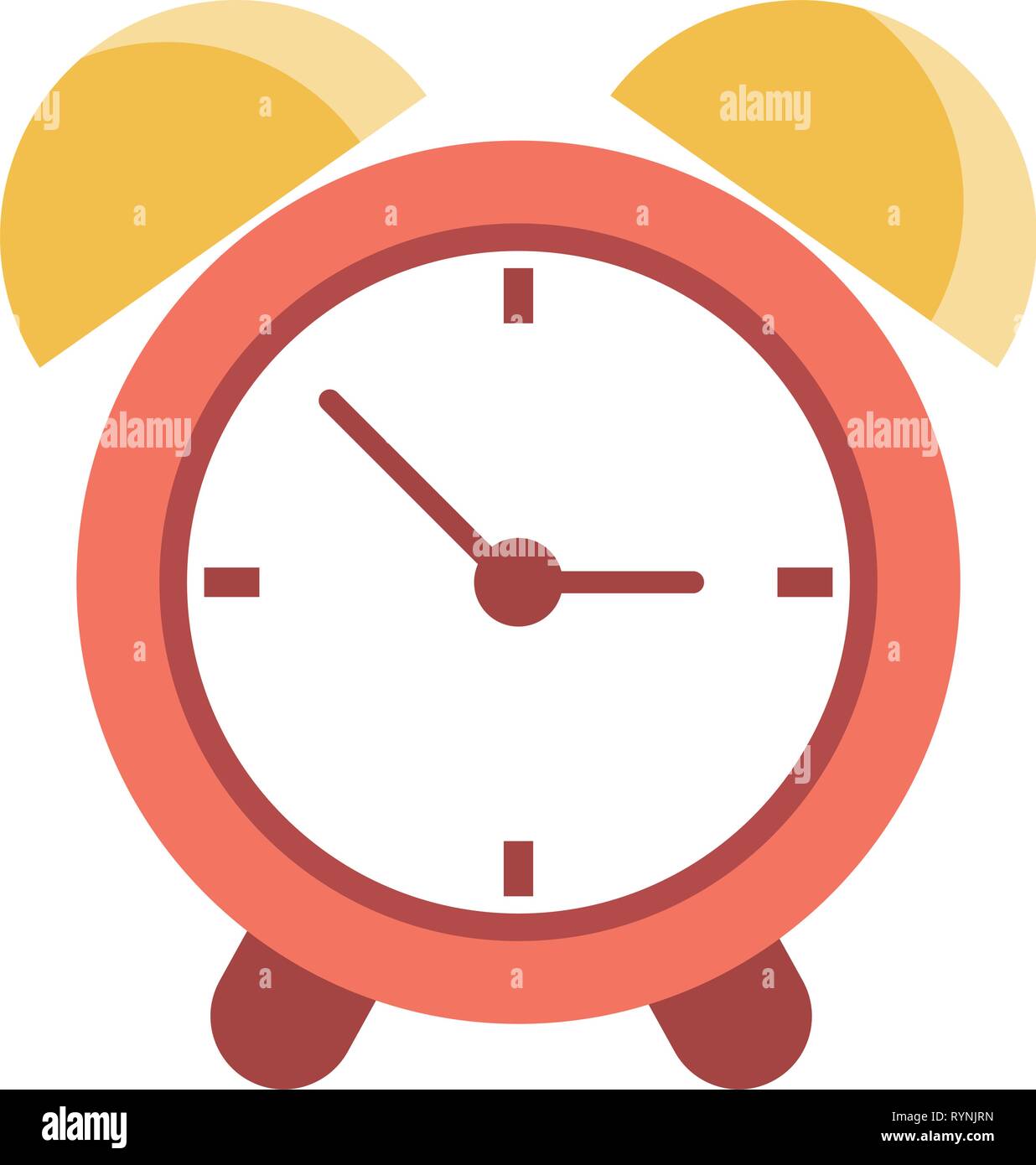 Alarm clock time symbol Stock Vector Image & Art - Alamy