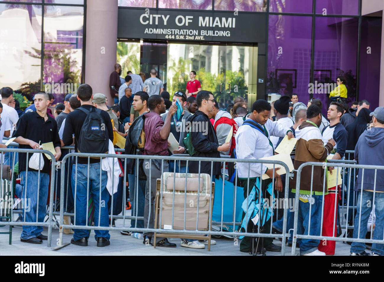 Miami Florida,River waterside Center,government administration building ...