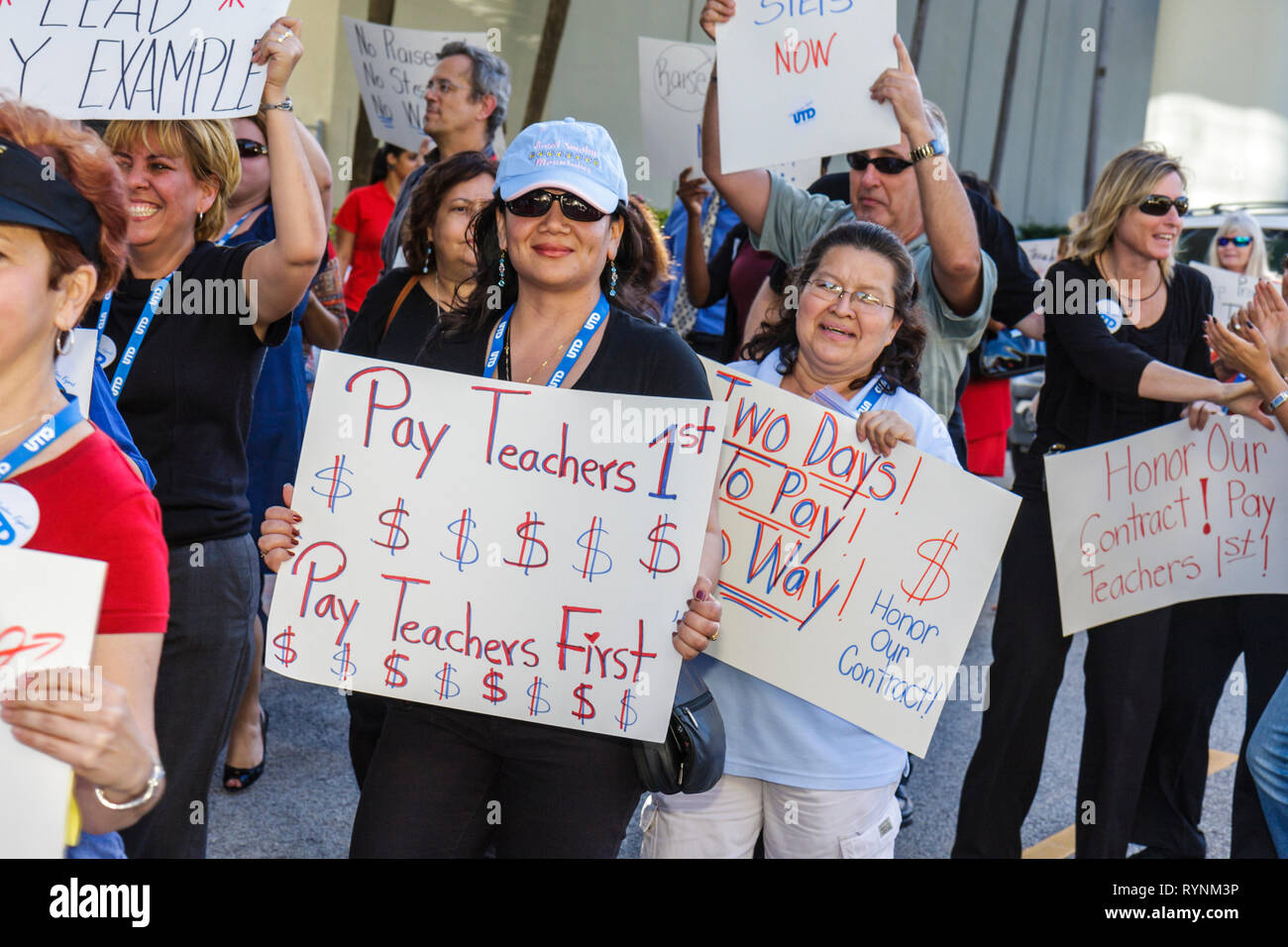 Teach pay raise hi-res stock photography and images - Alamy