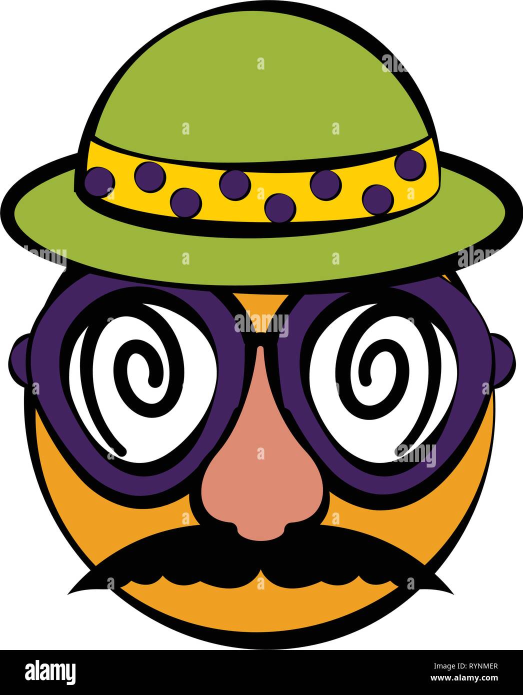 Funny disguise mask hi-res stock photography and images - Alamy
