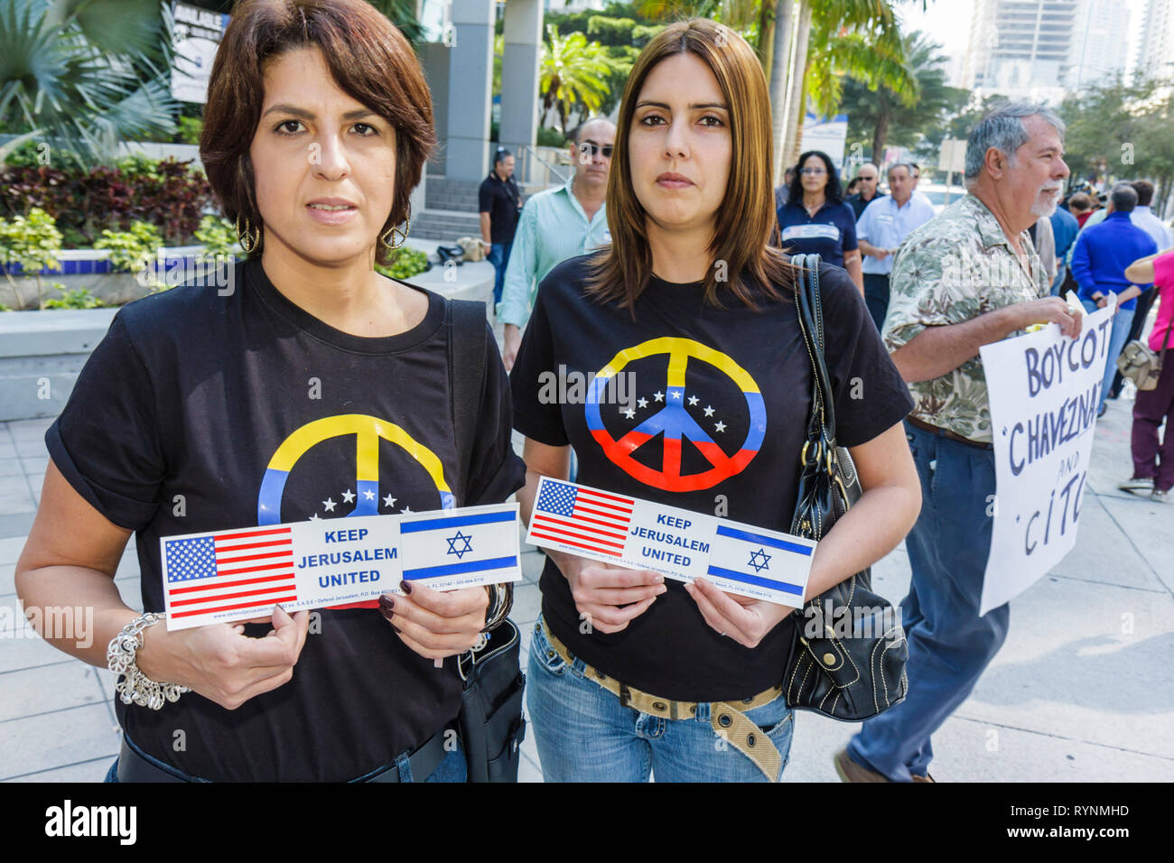 Peace rally jerusalem hi-res stock photography and images - Alamy