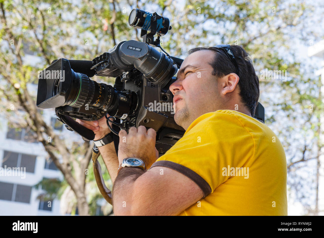 Miami Florida,Brickell Avenue,Venezuelan Consulate,rally,protest ...