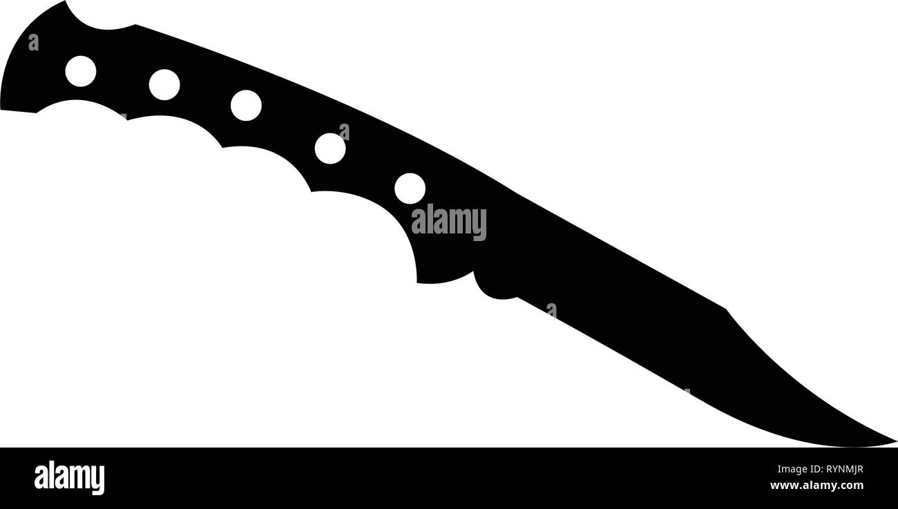 Isolated knife weapon icon Stock Vector Image & Art - Alamy