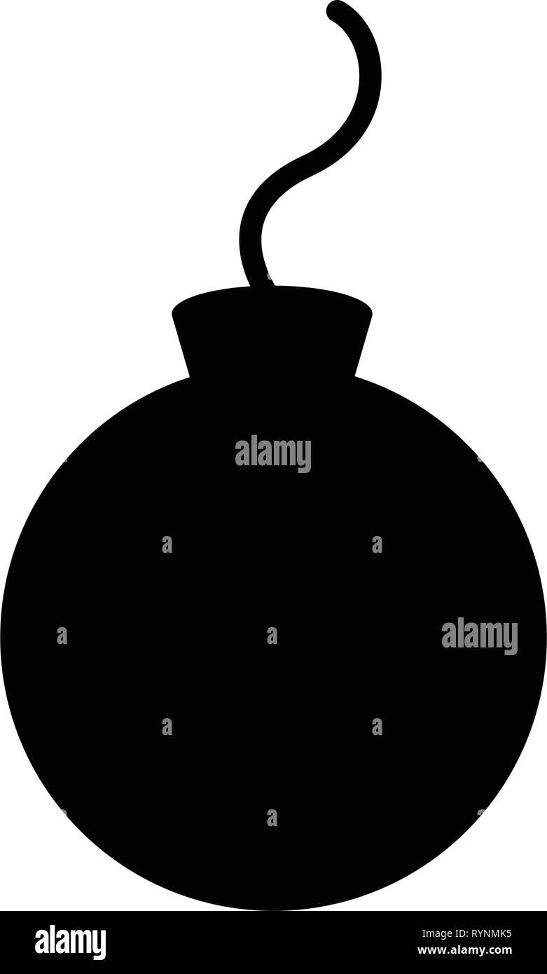 Isolated bomb icon Stock Vector Image & Art - Alamy