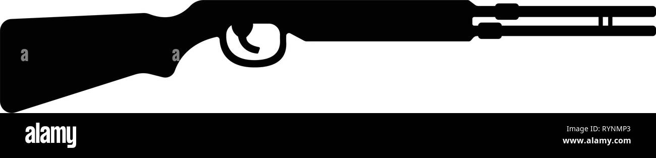 Isolated rifle icon Stock Vector Image & Art - Alamy