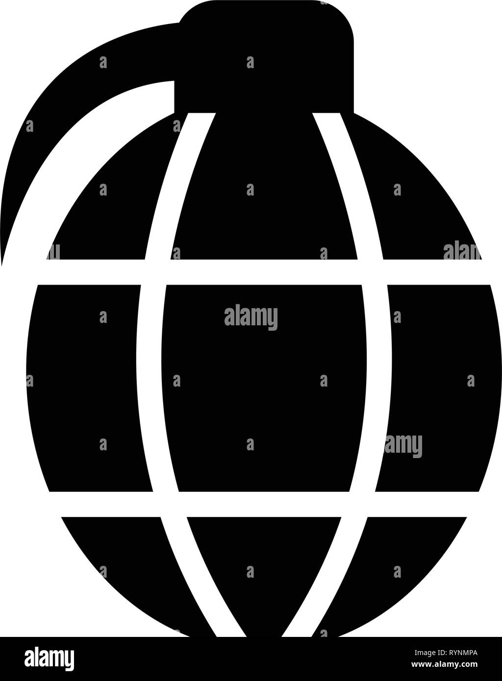 Hand grenade vector hi-res stock photography and images - Alamy