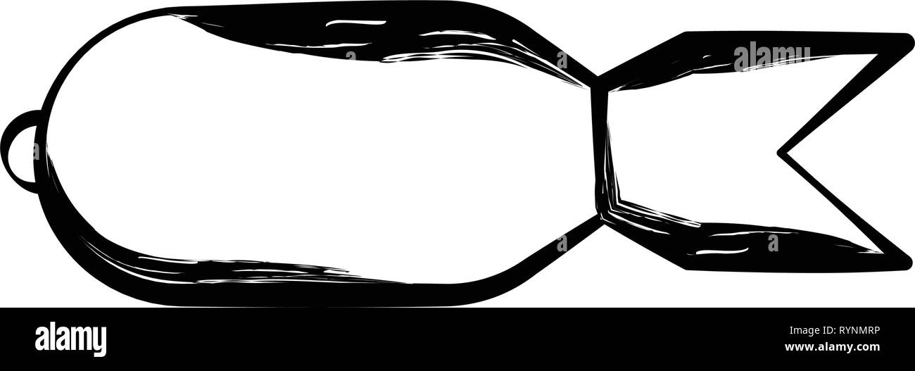 Isolated sketch of a bomb Stock Vector Image & Art - Alamy