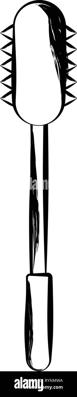 Isolated sketch of a mace Stock Vector Image & Art - Alamy