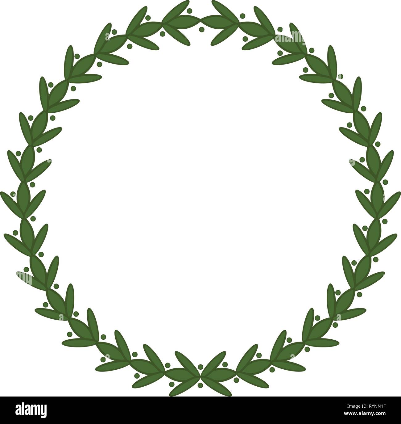 Isolated laurel wreath Stock Vector Image & Art - Alamy