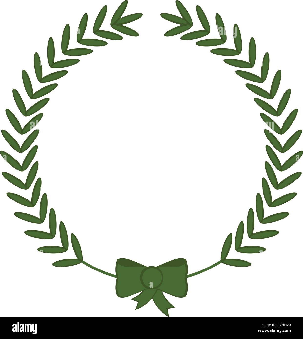 Isolated laurel wreath Stock Vector Image & Art - Alamy