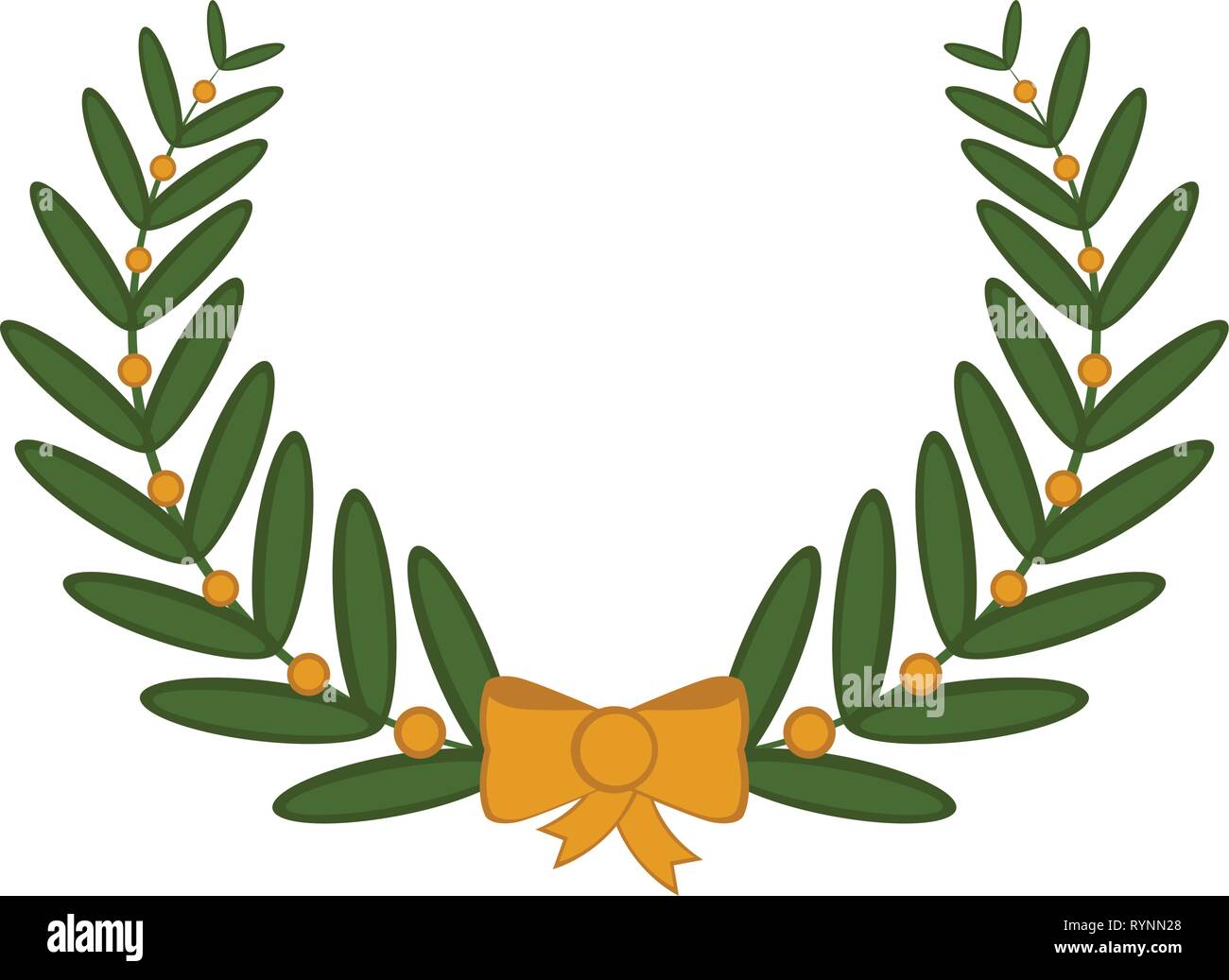 Isolated laurel wreath Stock Vector Image & Art - Alamy