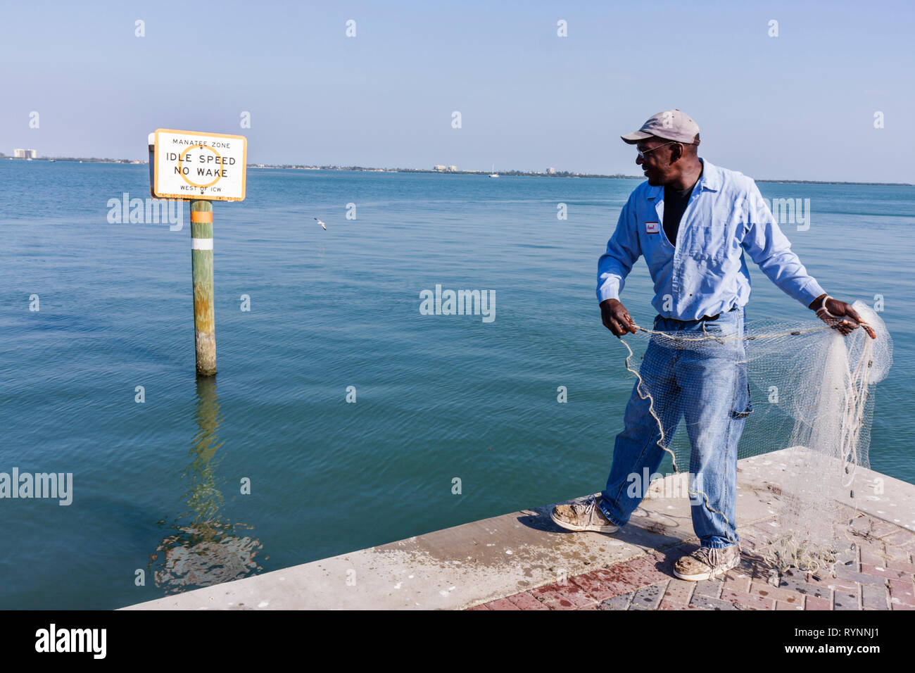 Fort pierce city marina sign hi-res stock photography and images - Alamy