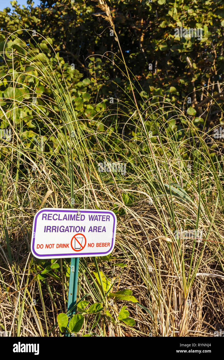Reclaimed water irrigation area hi-res stock photography and images - Alamy