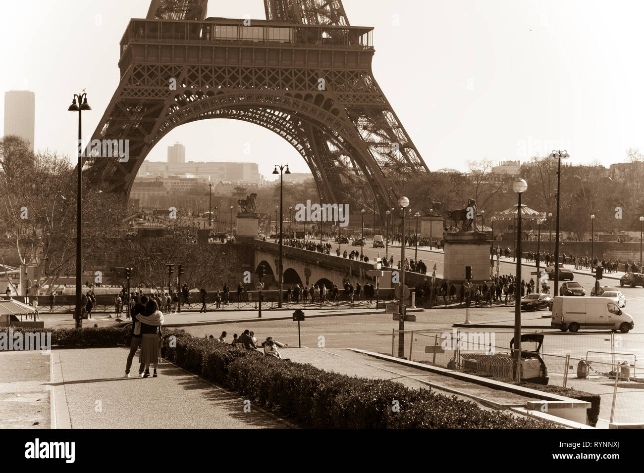 Eiffel tower retro style. Lower part of Eiffel Tower Stock Photo - Alamy Eiffel tower retro style. Lower part of Eiffel Tower Stock Photo - Alamy