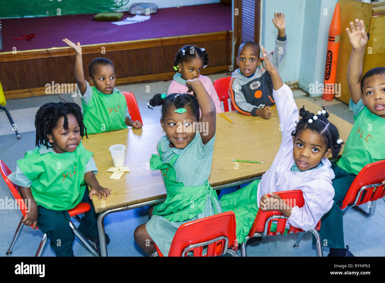 Miami Florida,Little Haiti,Yvonne Learning Center,private Christian ...