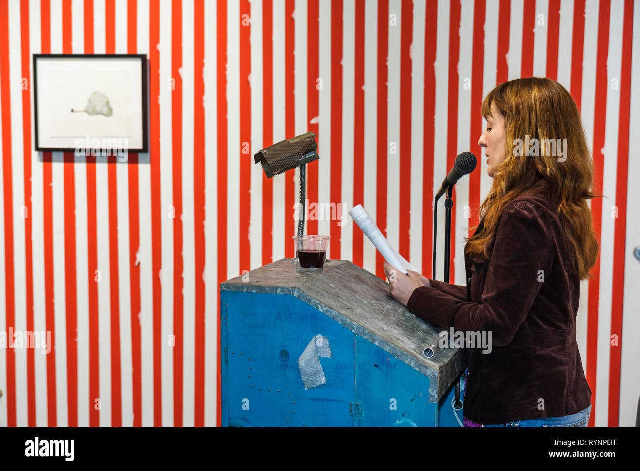 Artcenter southflorida poetry reading hi-res stock photography and ...