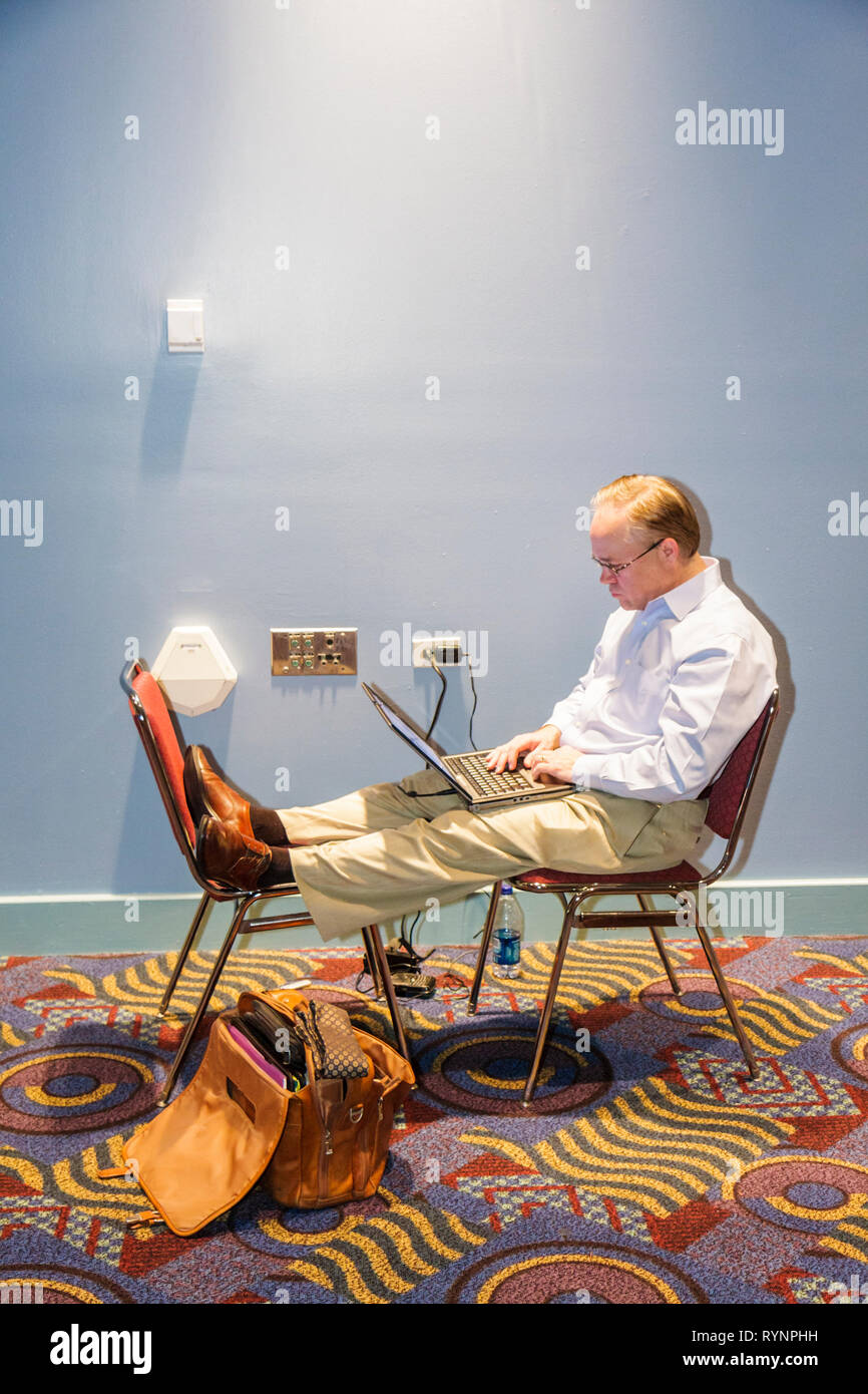 Miami Beach Florida,Miami Beach Convention Center,centre,man men male ...