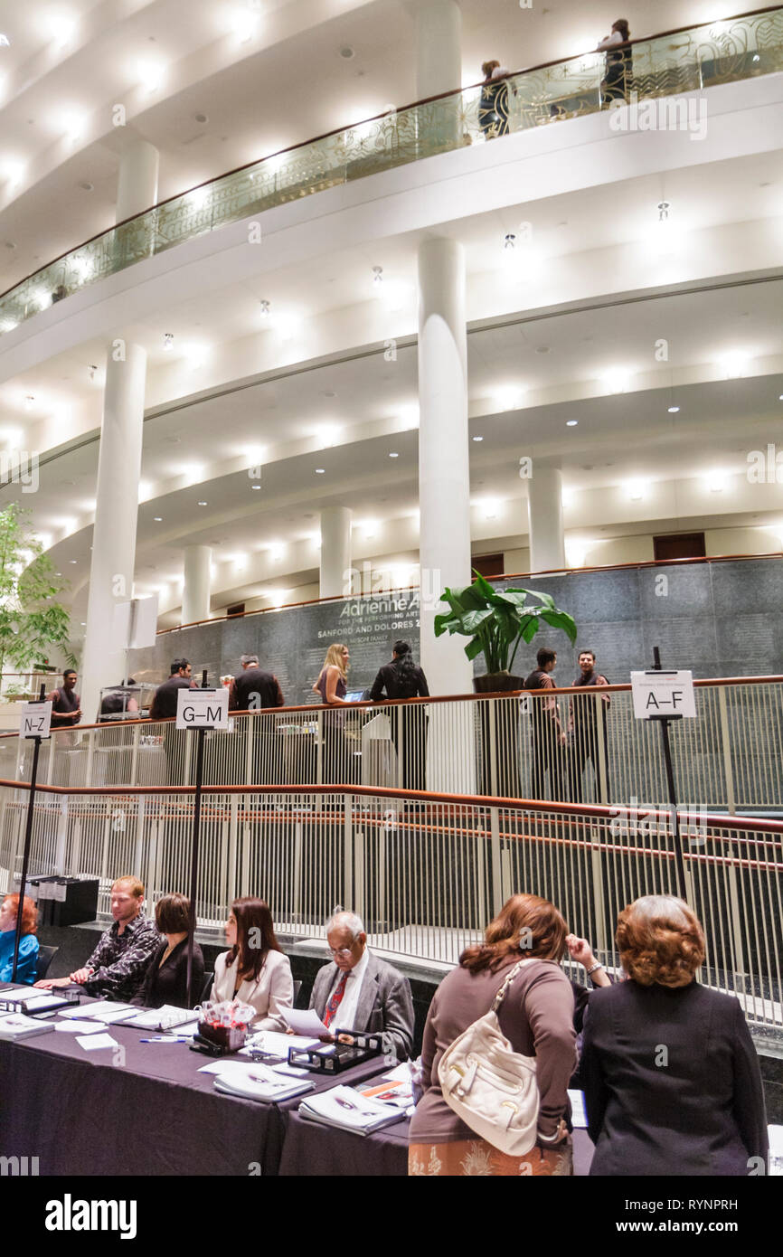 Miami Florida,Biscayne Boulevard,Adrienne Arsht Center for the ...