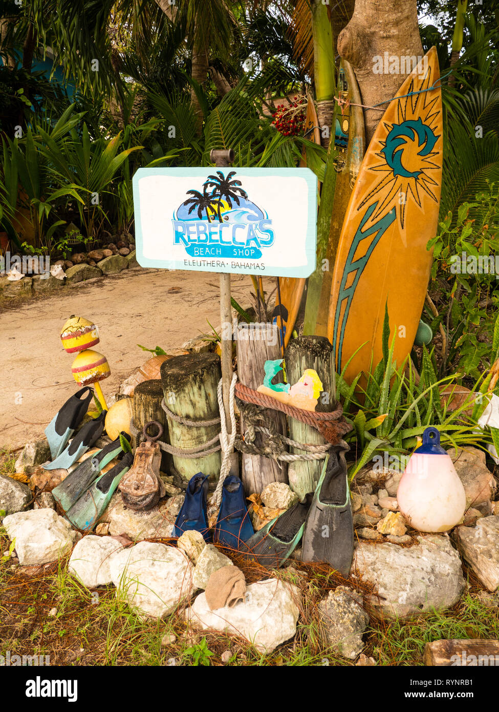 Display, Gregory Town, Eleuthera, The Bahamas, The Caribbean Stock ...