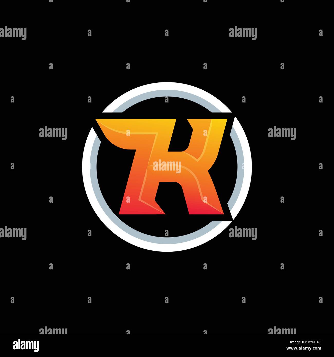 Abstract Letter K Colorful Designs illustration vector template ...