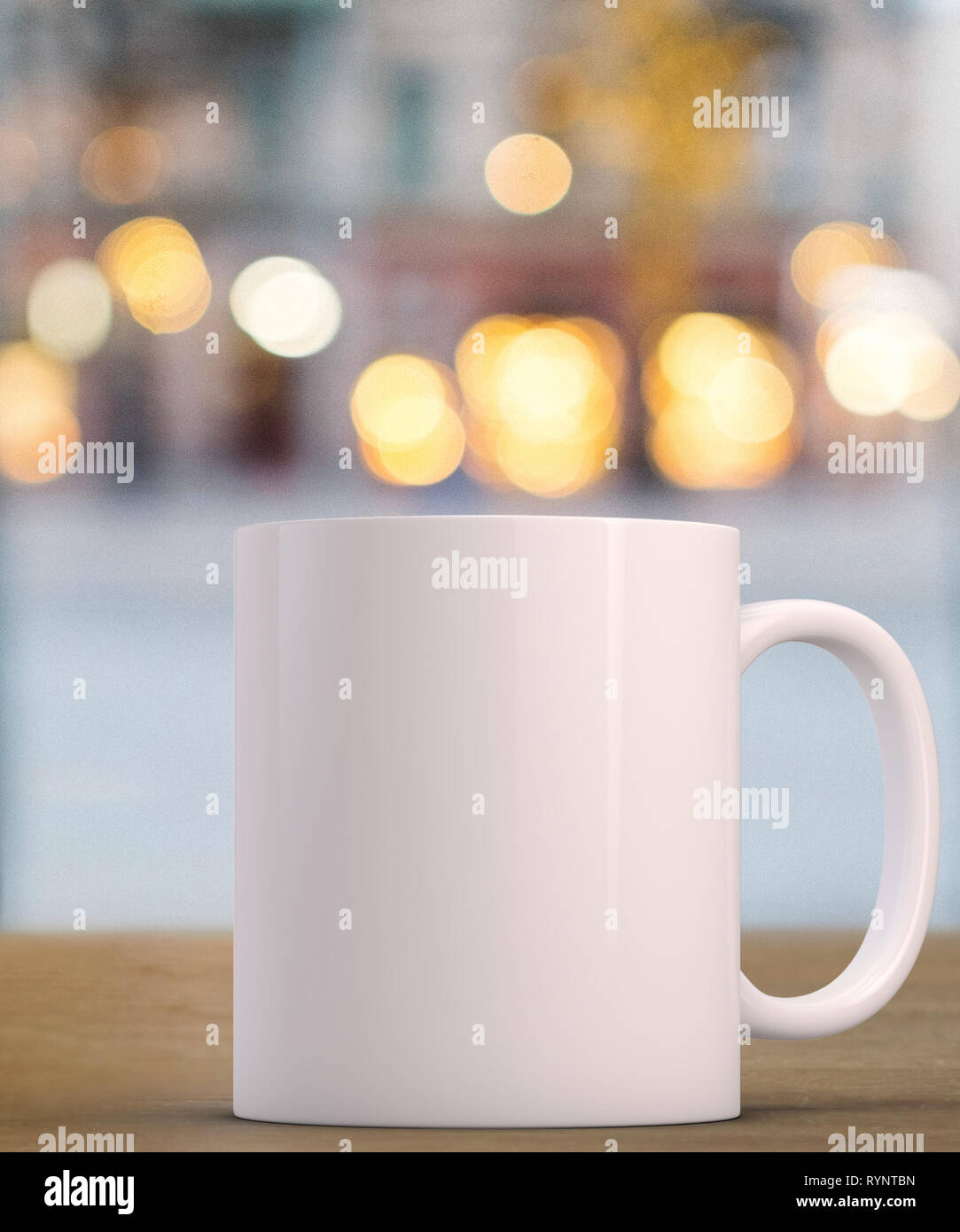 Feminine floral White Mug Mockup. Perfect for businesses selling mugs ...