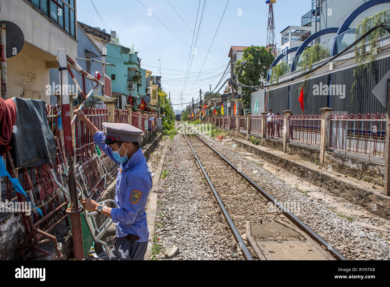 Saigon railway hi-res stock photography and images - Alamy