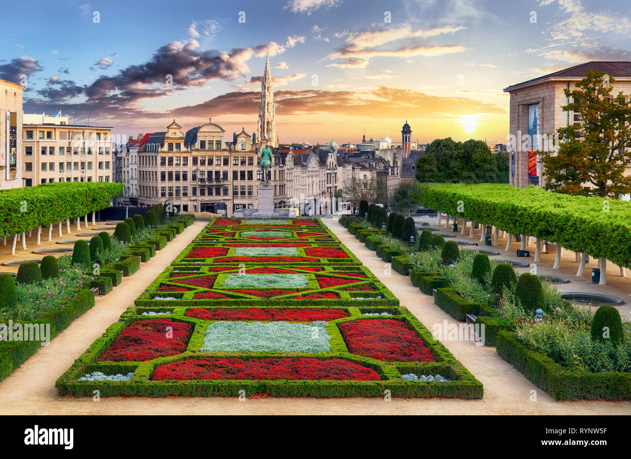 Garden brussels panorama hi-res stock photography and images - Alamy