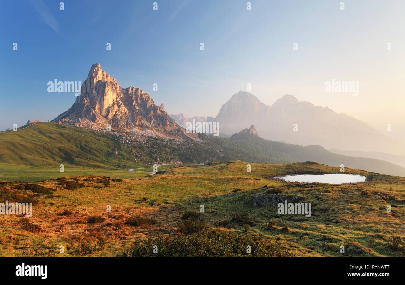 The dolomites, alps. italy hi-res stock photography and images - Alamy